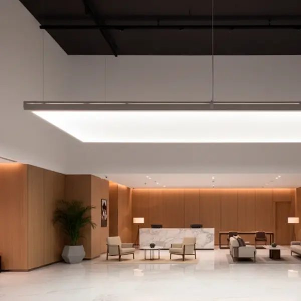 SUSPENDED BACKLIT STRETCH FABRIC SYSTEM | Building systems | Curated ...