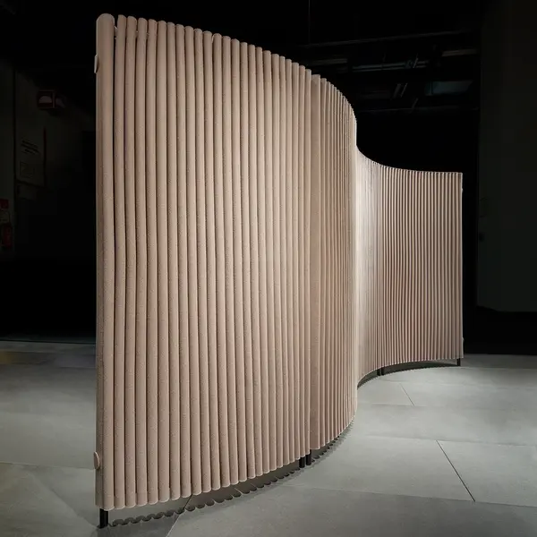 Acoustic modules and room dividers WAVE | Interior finishing | Curated ...