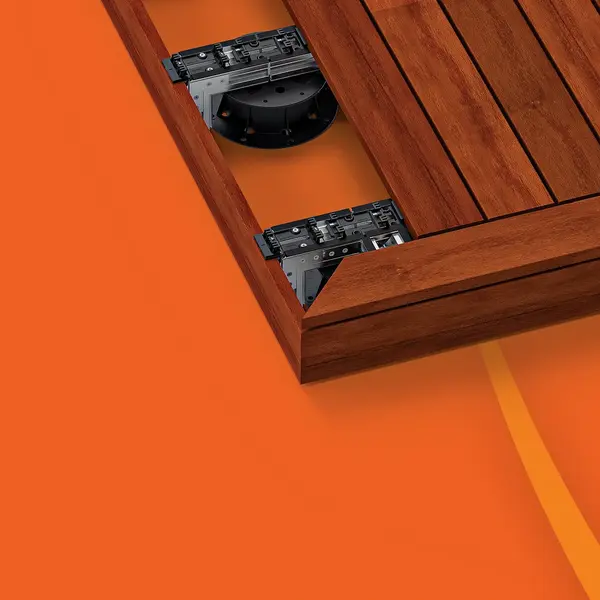 WOOD-DECKING TECHNIDECK® ALU STRUCTURE | Interior finishing | Curated ...