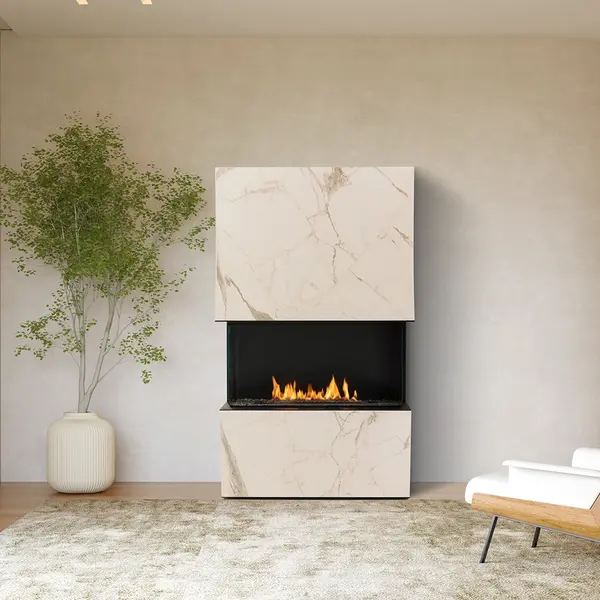 STONE FIREPLACE WITH BEV TECHNOLOGY® | Building systems | Curated ...