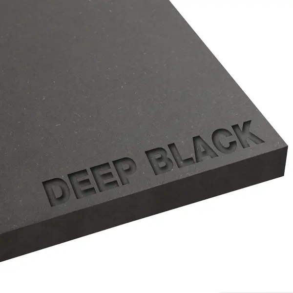 INNOVUS COLOURED MDF DEEP BLACK | Interior finishing | Curated ...