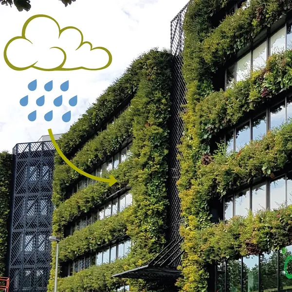 RAINWATER FOR GREEN FACADE IRRIGATION | Building systems | Curated ...