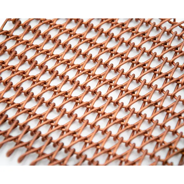 MIES R MESH IN COPPER MATERIAL | Carcass, building envelope | Curated ...