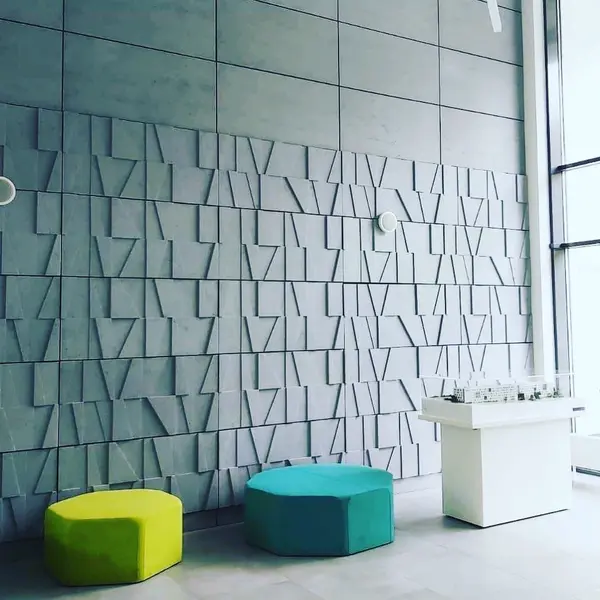 ARCHITECTURAL GRC CONCRETE WALL PANEL | Interior finishing | Curated ...