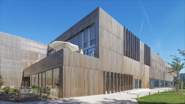 Cladding: HTT custom wood profiles | Carcass, building envelope ...