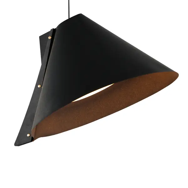 SILENCE PENDANT LAMP IN RECYCLED LEATHER | Building systems | Curated ...