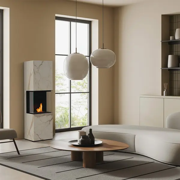 ROCK FIREPLACE WITH BEV TECHNOLOGY® | Building systems | Curated ...