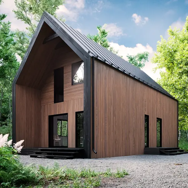 THERMALLY TREATED RED OAK | Carcass, building envelope | Curated ...