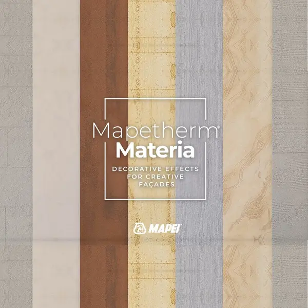 MAPETHERM MATERIA | Carcass, building envelope | Curated innovations | A@WX